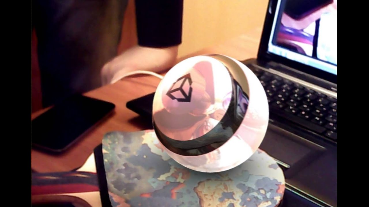 Vuforia SDK (Reflect & Diffuse in Unity3d) - YouTube