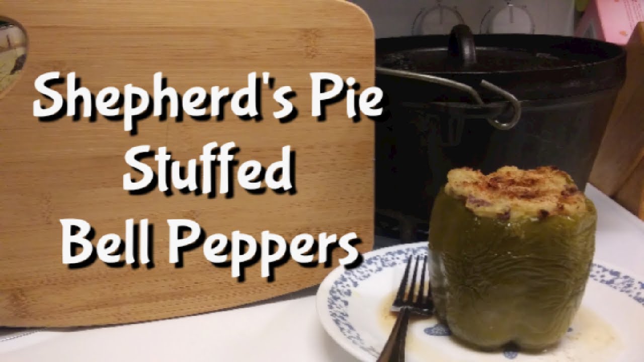 Shepherd's Pie Stuffed Bell Peppers. A Twist On Two Classic Dishes ...