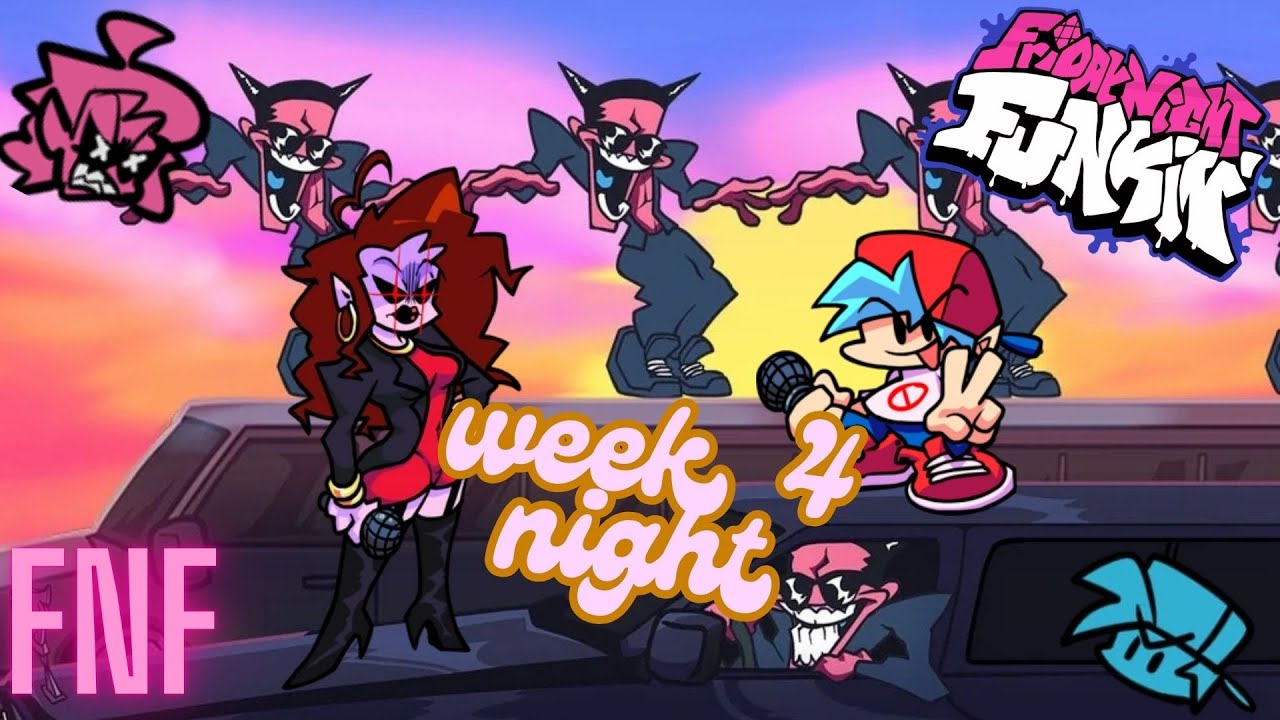 FNF Week 4 Gameplay - The Most INSANE Update Yet! - YouTube