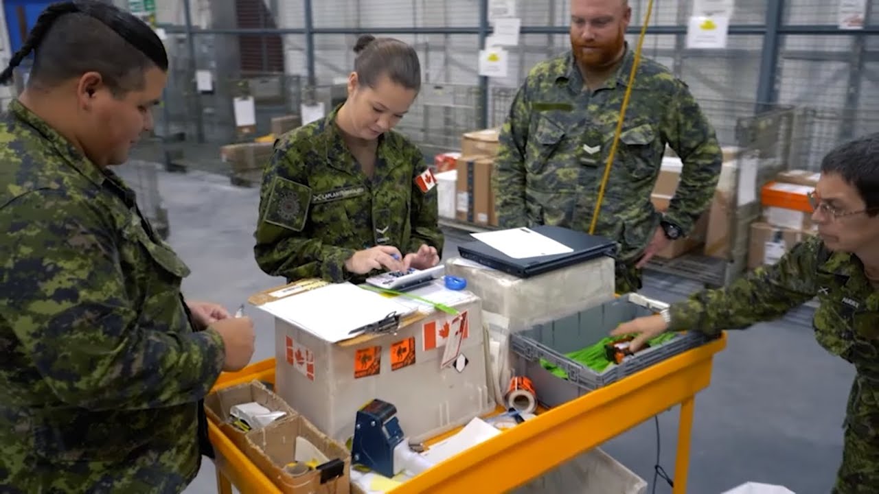 Canadian Armed Forces - Postal Clerk - English (2021) - YouTube