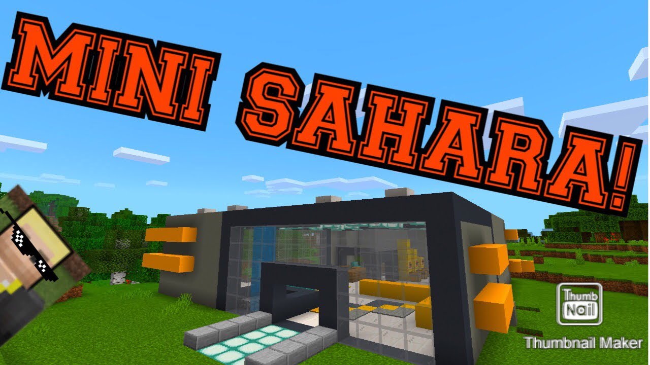 I Made A Mini Sahara In Minecraft! - YouTube