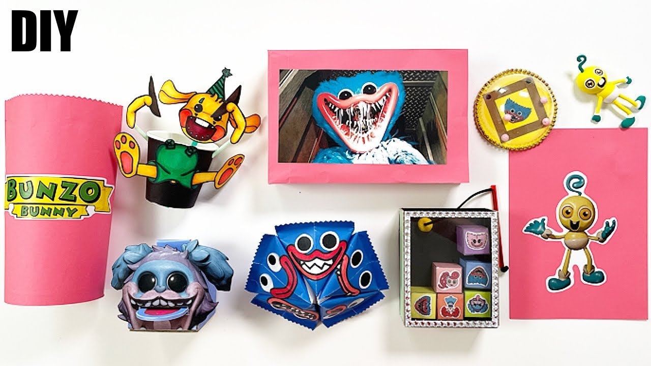DIY 🧤 Random Box 🪤Poppy Playtime 랜덤박스 파피플레이타임 - YouTube