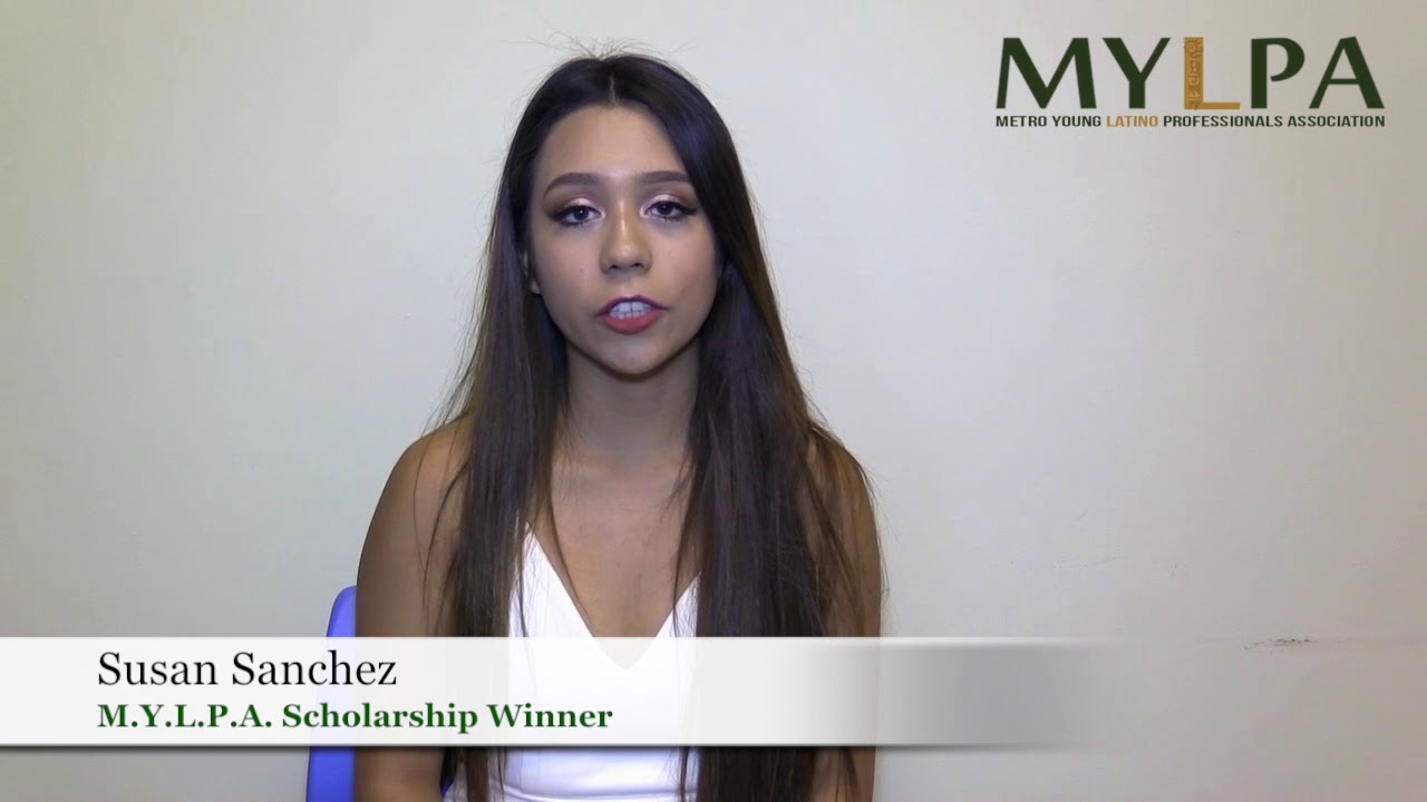MYLPA Scholarship Recipient 2017 | Susan Sanchez - YouTube