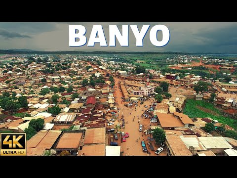 Ville de Banyo - Vue du ciel (En 4k)  Feat Babba Sadou