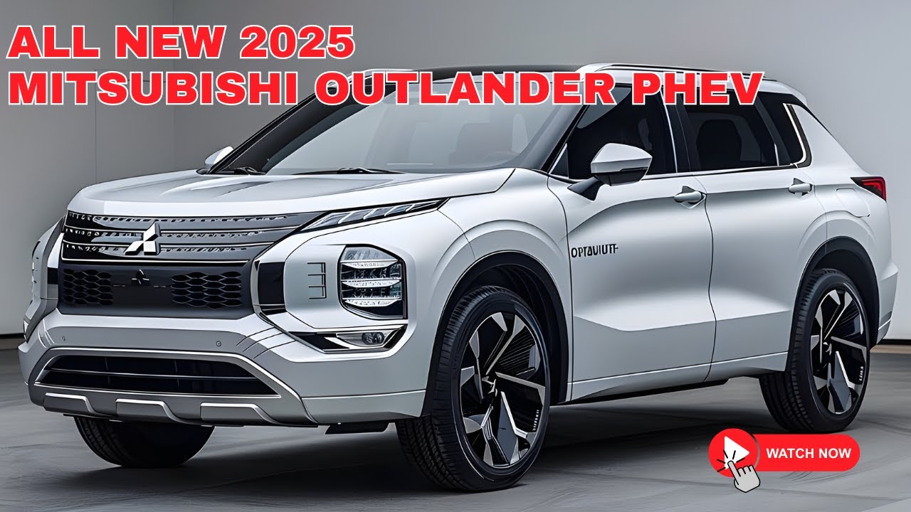 First Look! All New 2025 Mitsubishi Outlander PHEV Unveiled! - What's New? - YouTube