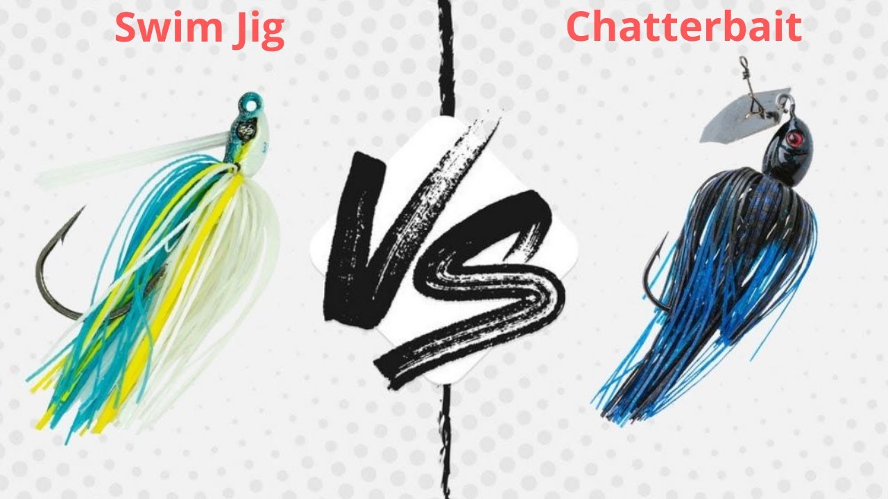 Comparison of Swim Jig vs Chatterbait I When to use which - YouTube