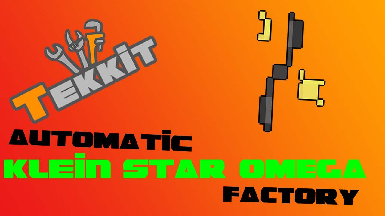 Tekkit - Self-Sufficient Klein Star Factory Tutorial - YouTube
