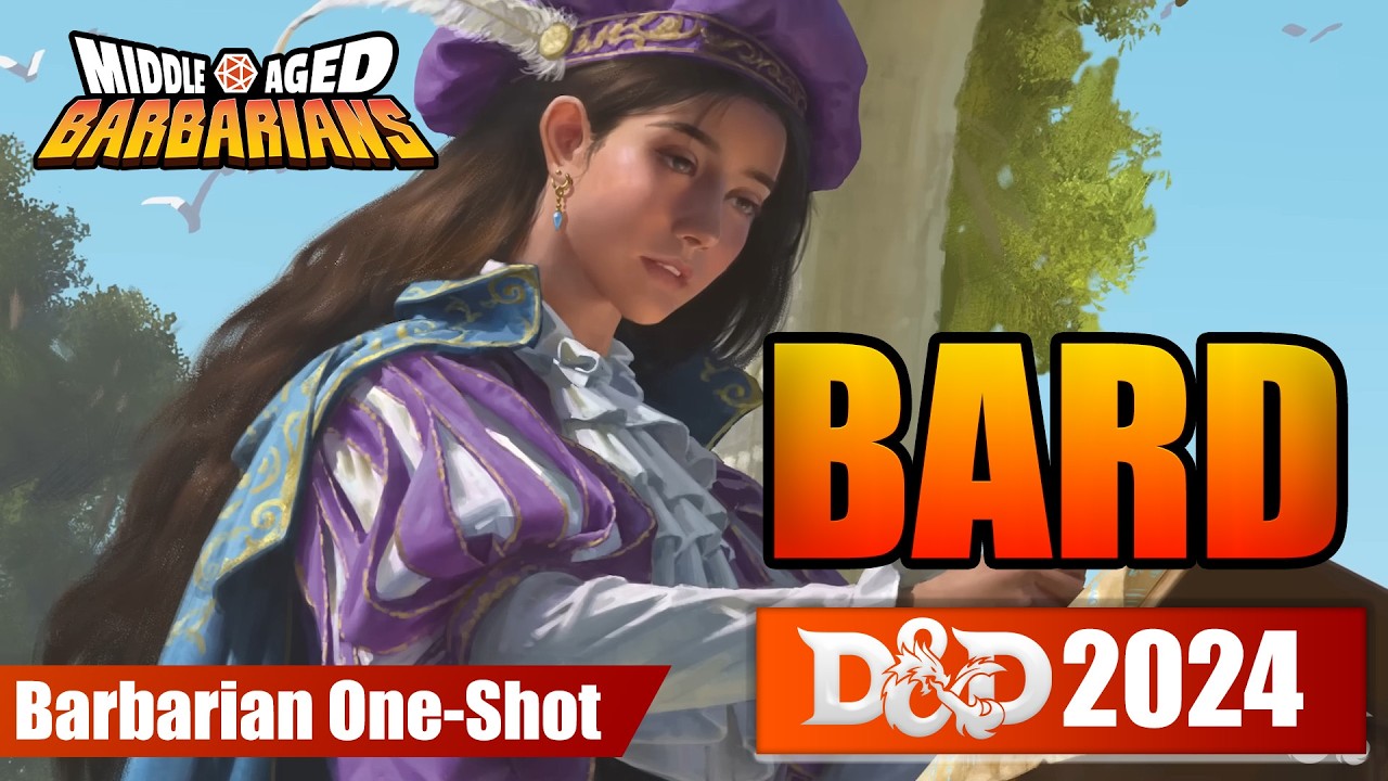 The Bard Class from the 2024 Dungeons & Dragons Player's Handbook ...