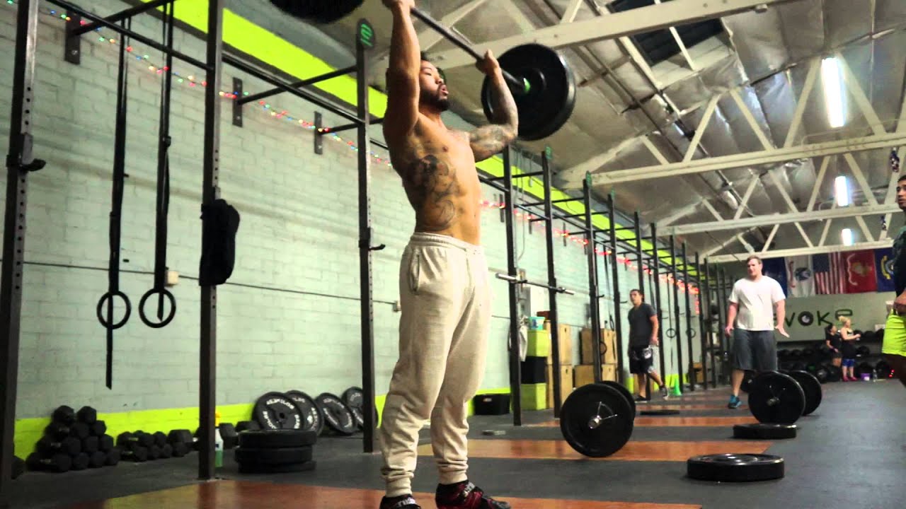 Ryan Bear Complex 170lbs - YouTube