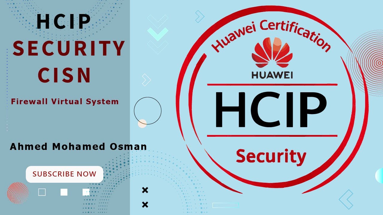 Virtual Systems - Huawei USG Firewall - HCIP Security Training - YouTube