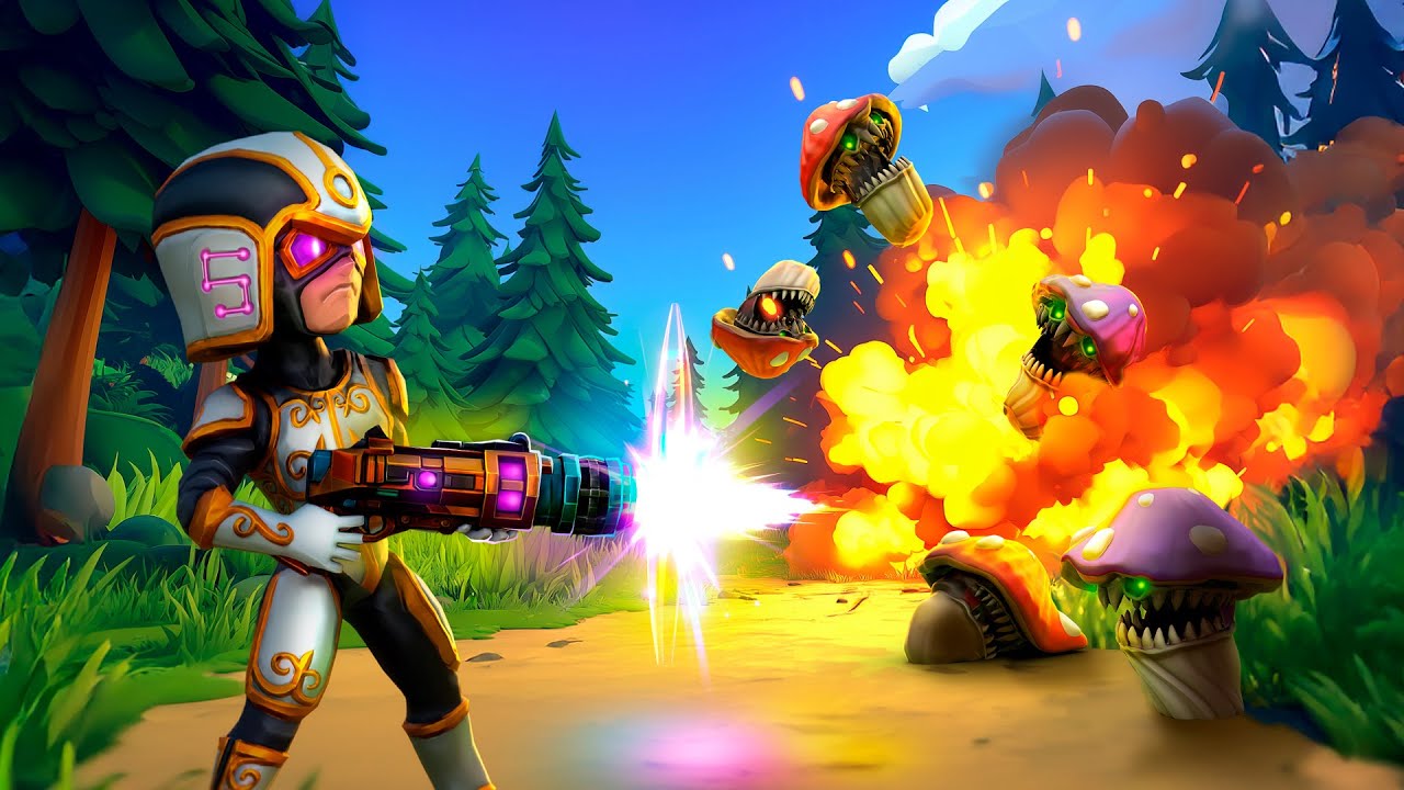 Guns vs Magic - New Rocket Launcher In Action - YouTube