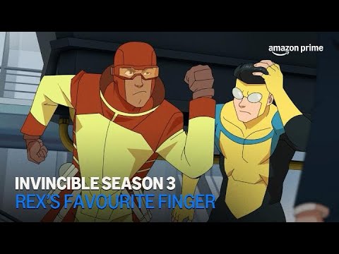 Invincible Season 3 | Rex's Favorite Finger | Amazon Prime - YouTube