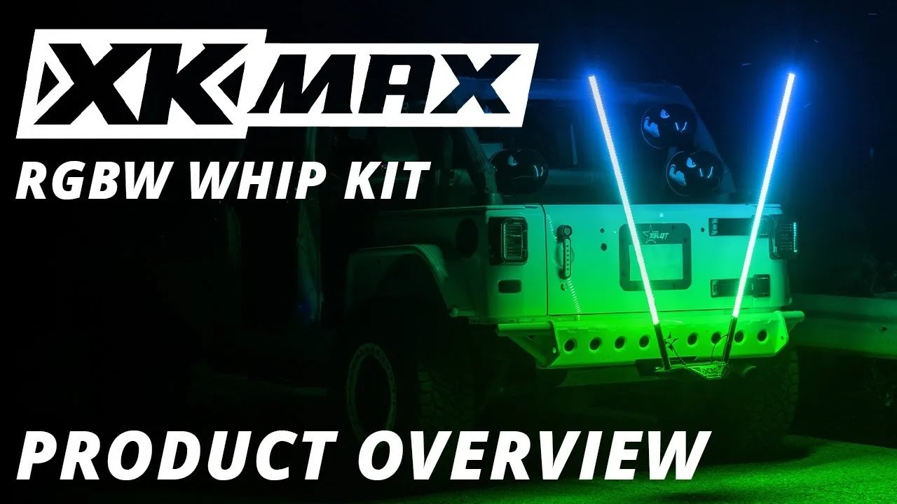 Upgrade Your Ride with XKmax Whip Kits by XKGLOW #xkmax #offroading - YouTube