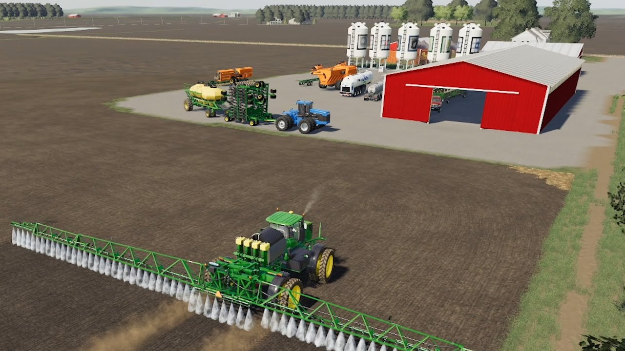 Mid West Horizons Ep#36 | Spraying, Selling Silage | FS19 Timelapse ...