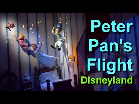 2018 Disneyland Peter Pan's Flight Complete On Ride Low Light HD POV