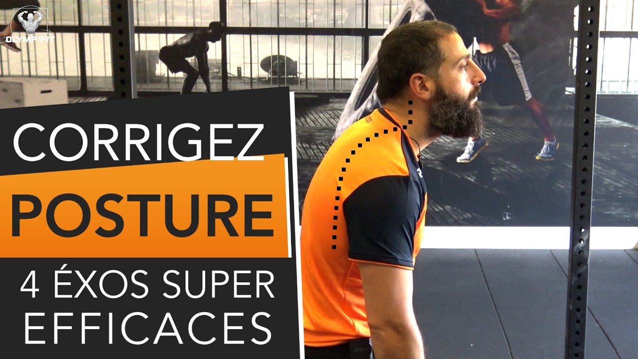 Corriger la posture de la tête en avant et soulager la nuque ! - YouTube