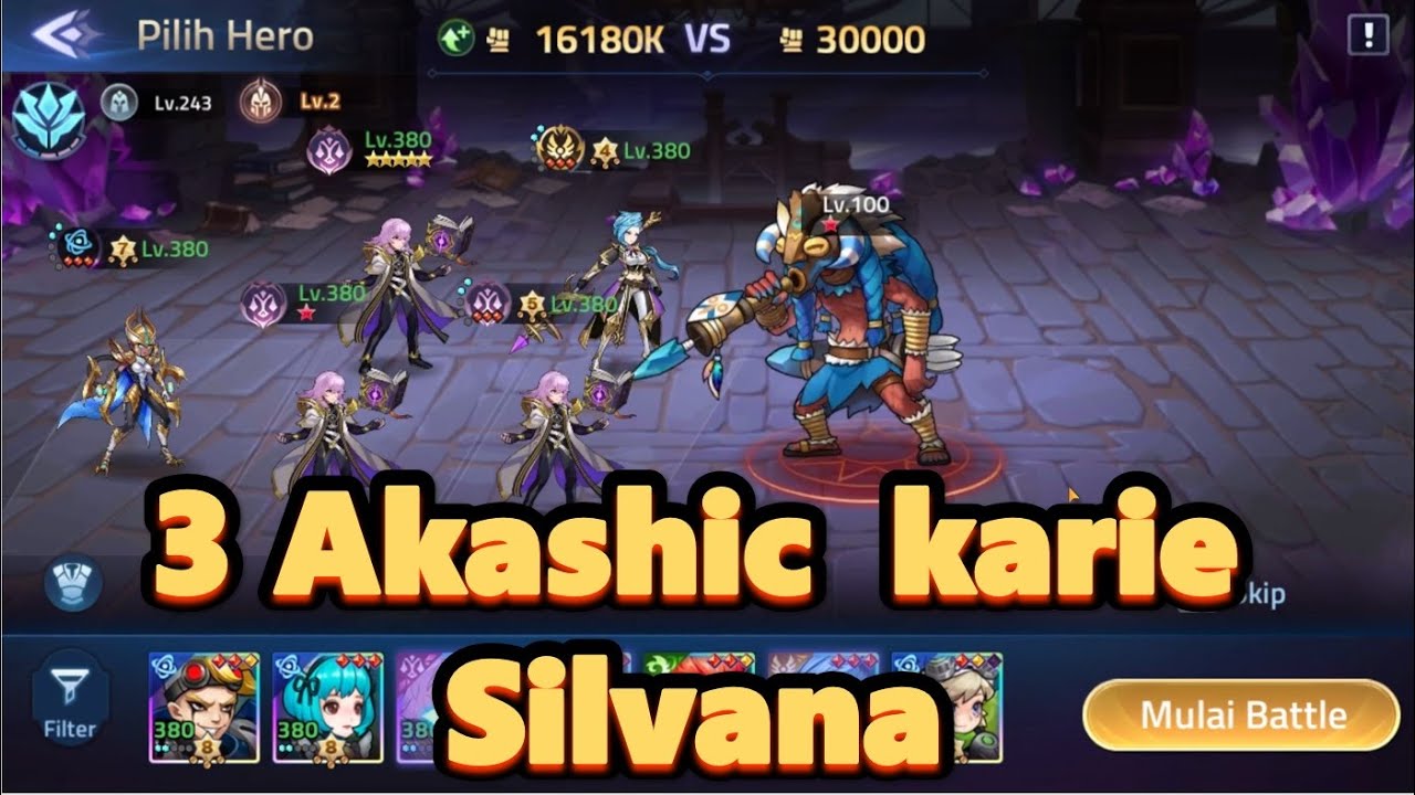 Guild boss mla 3 akashic karie silvana melawan blowgunner - Mobile ...