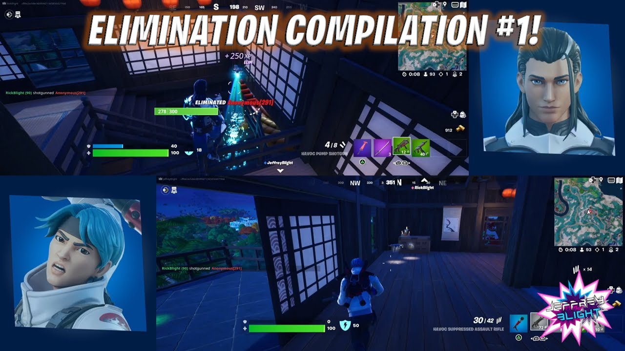 FORTNITE | ELIMINATION COMPILATION #1! - YouTube