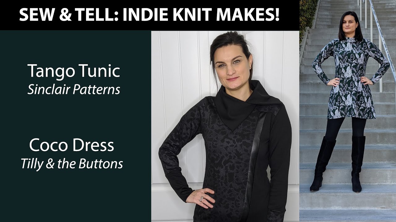 Recent Makes! Indie Pattern Knits: Sinclair Patterns Tango Tunic and ...