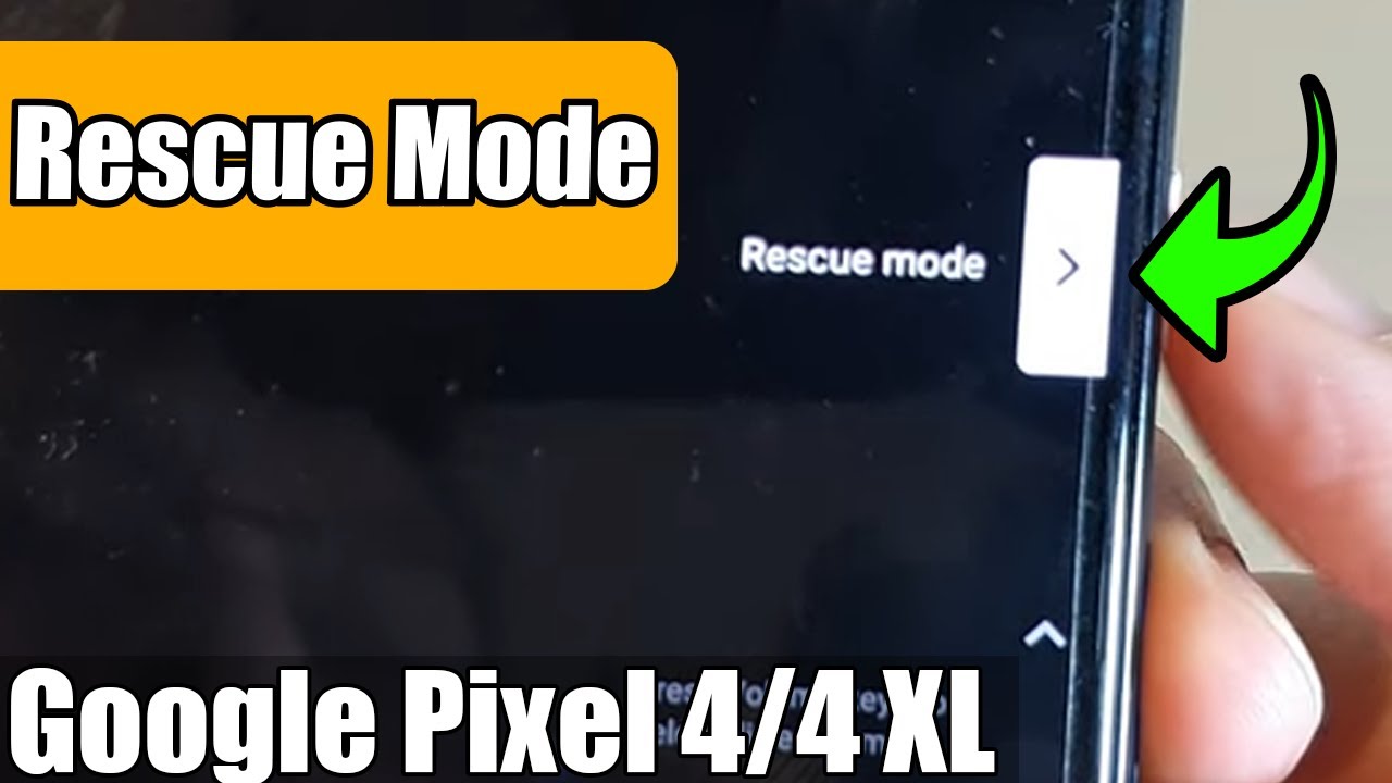 Google Pixel 4/4 XL: How to Boot Into RESCUE MODE - YouTube