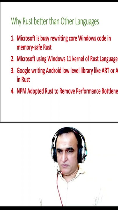 Why Rust to Learn Part 3 | Dr. Vipin Classess #drvipinclasses #coding #rust - YouTube