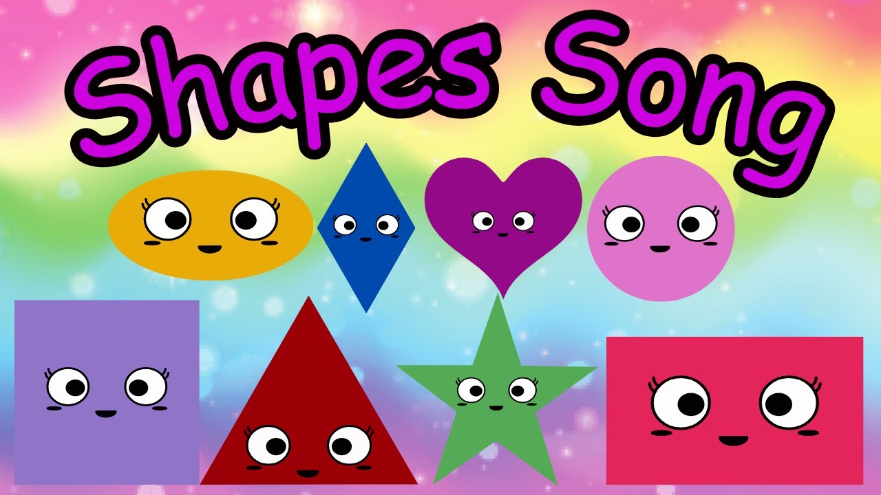 Shapes song | shapes rhymes | we are shapes | Nursery Rhymes for kids ...