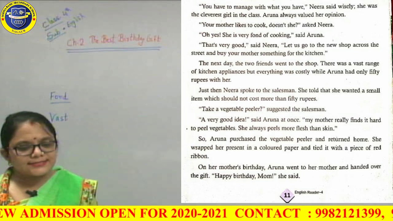 Class 4 English Chapter 2 Part 2 YouTube class-4-english-chapter-2-part-2-youtube