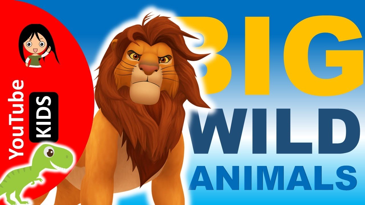 Learn Wild Animals Names and Sounds with Actual Pictures (Part 3 ...