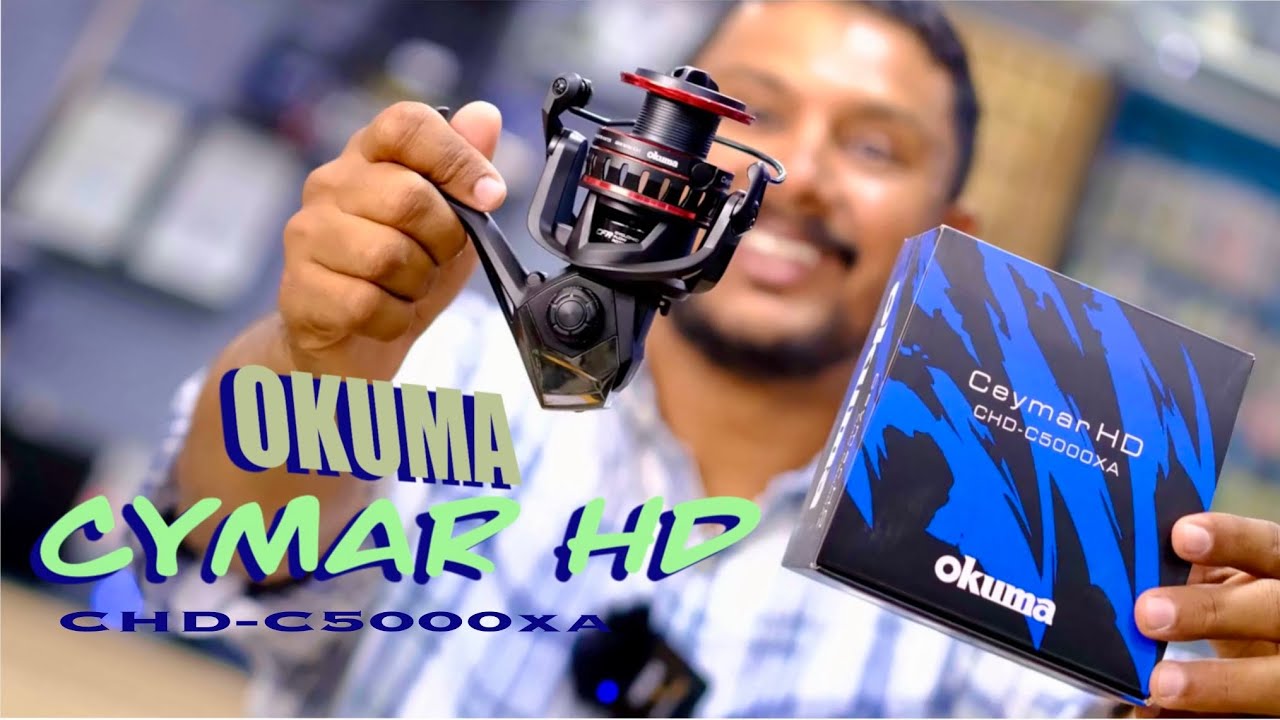 OKUMA CYMER HD spinning reel 🎣 heavy duty super smooth reel #tackletips ...