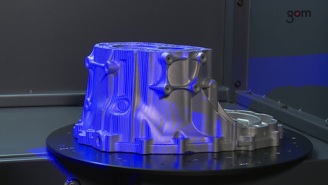 GOM ATOS ScanBox 4105 - YouTube