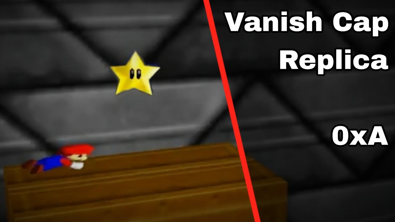 Super mario star road - Puzzle of the Vanish Cap Replica (0x A presses ...