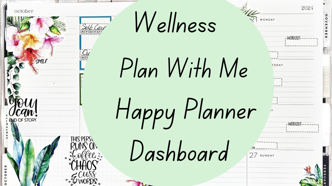 Time to Get Back to Wellness Plan With Me - YouTube