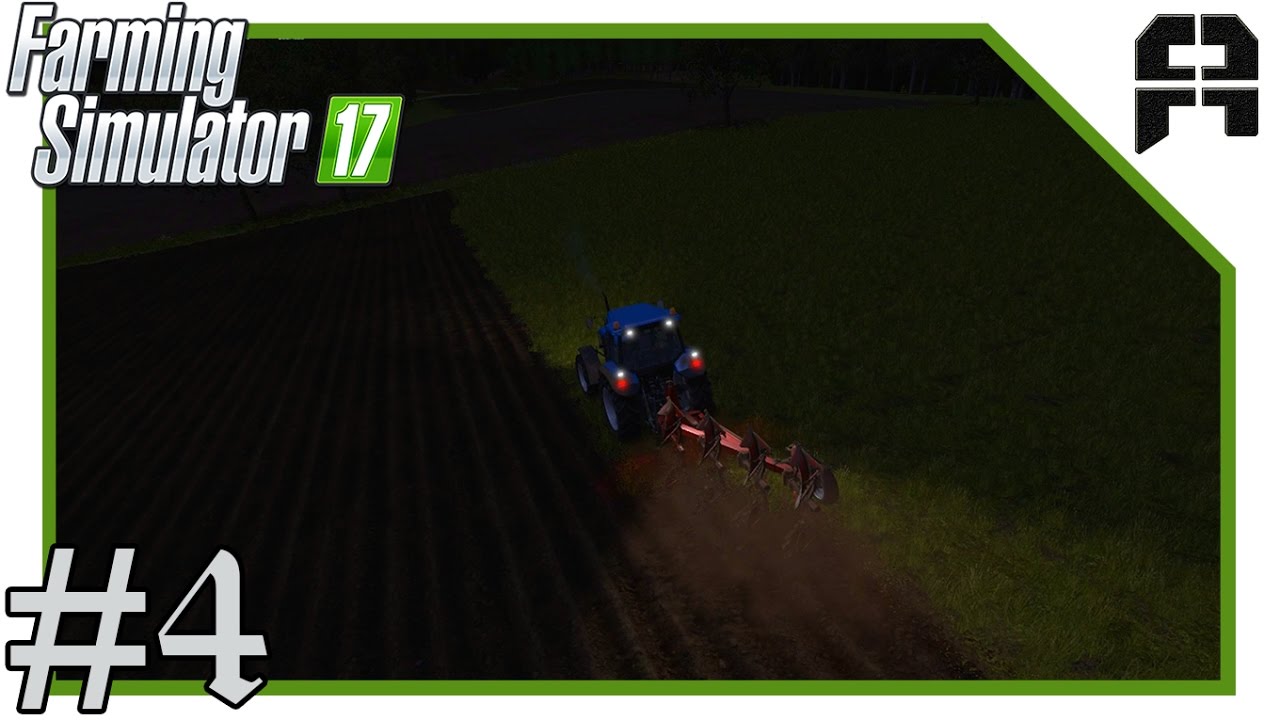 [Timelapse] #4 Farming Simulator 17 - Plowing and cultivating new field ...