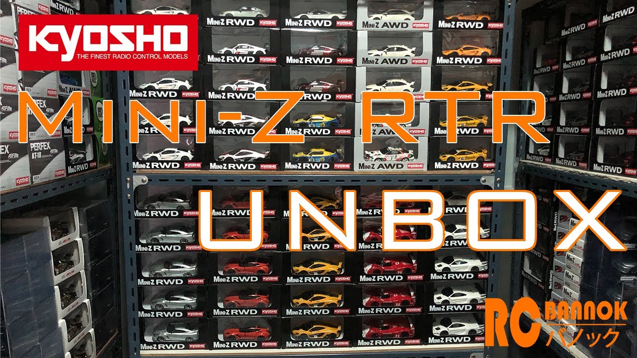 Kyosho Mini-Z !!!!! RTR UNBOX - YouTube