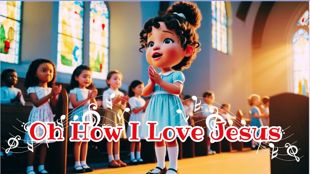 Oh how I love Jesus | Kids Worship Song | Kids Gospel song | Sunday ...