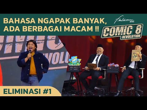 Bahasa ngapak banyak, ada berbagai macam !! #comic8revolution #eliminasi1