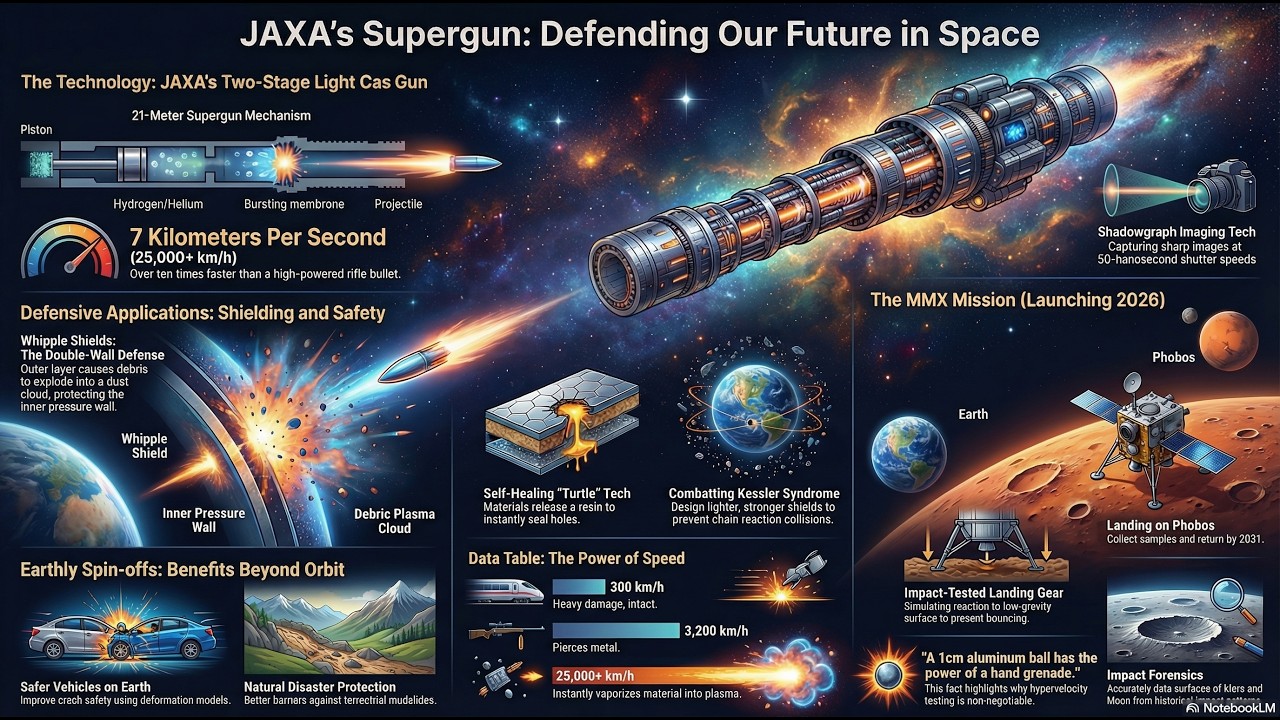 JAXA: The Invisible Bullet - How This Giant Gun Saves Astronauts from a ...