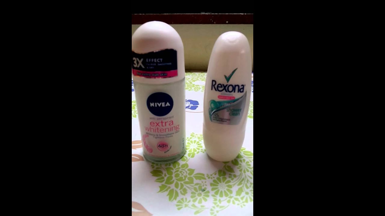 Different between Rexona and Nivea - YouTube