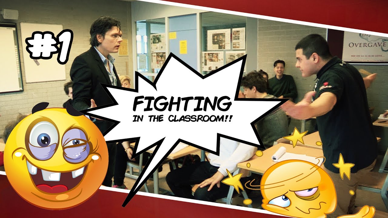 FIGHTING IN THE CLASSROOM!! #1 | Help, I am a teacher! - YouTube