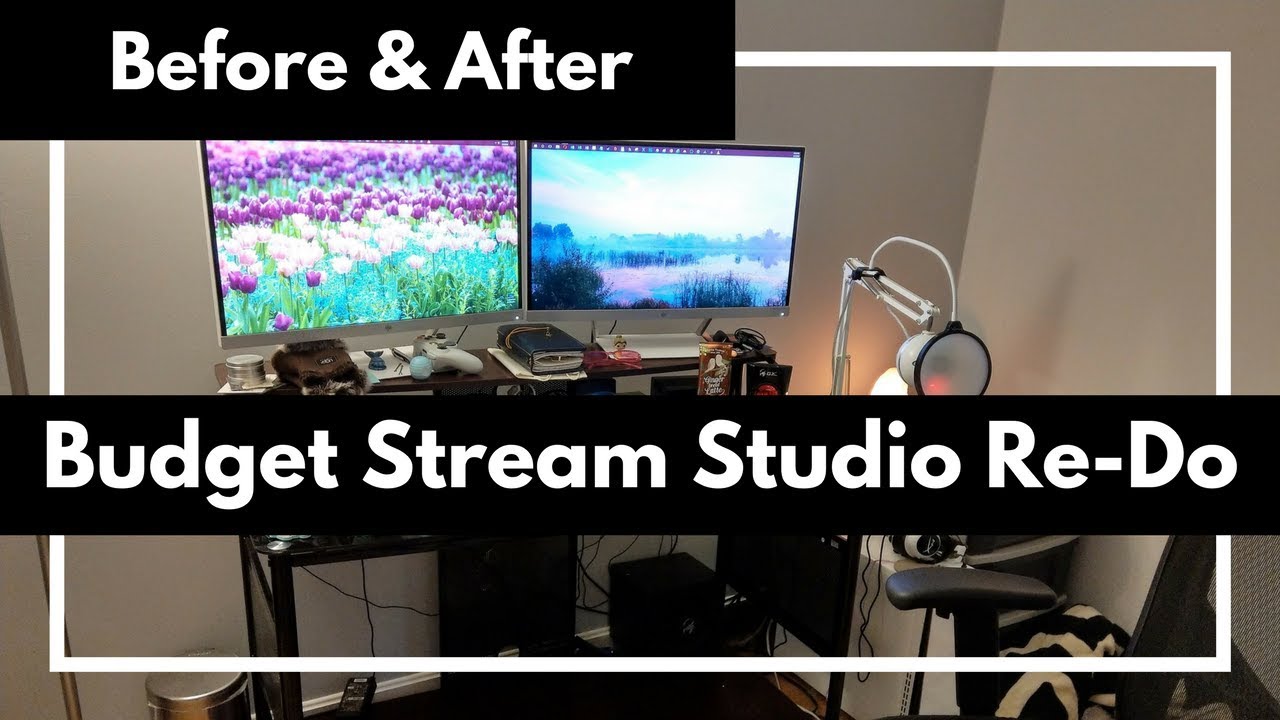 Streaming Setup for Beginners: Studio Before and After - YouTube