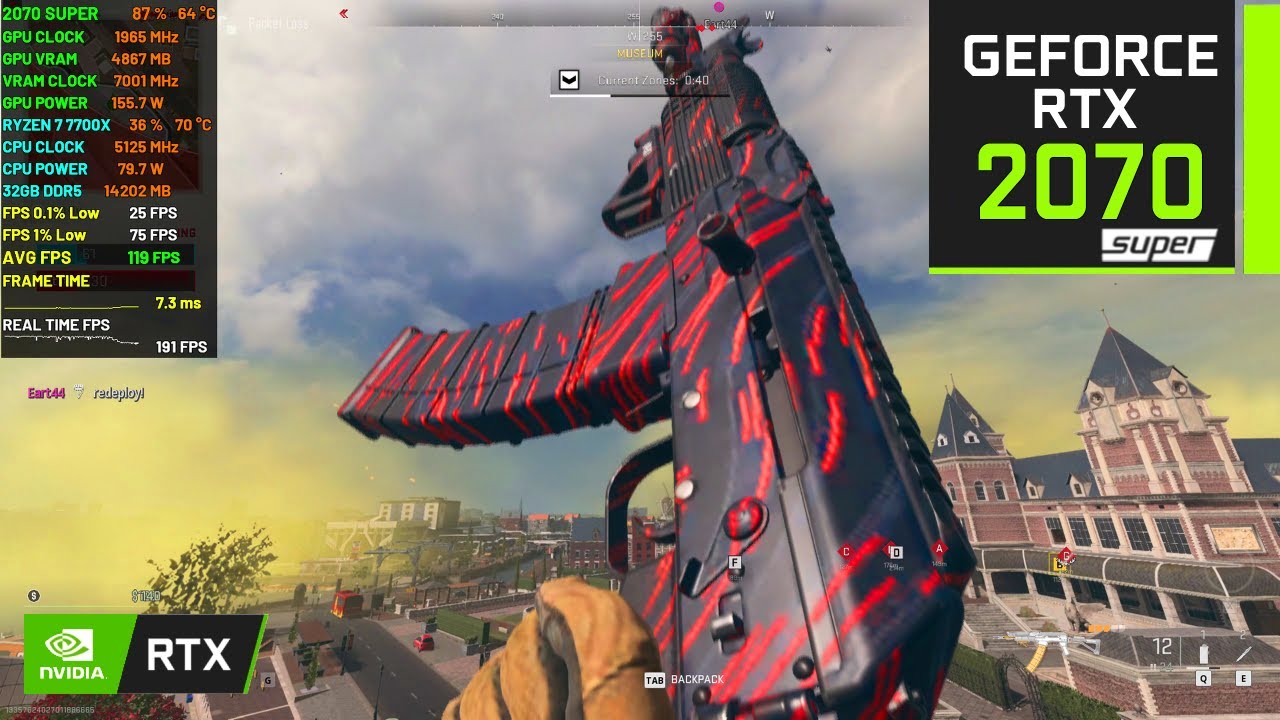 RTX 2070 SUPER in Warzone 2: Graphics Titan or Rendering Rubbish? - YouTube