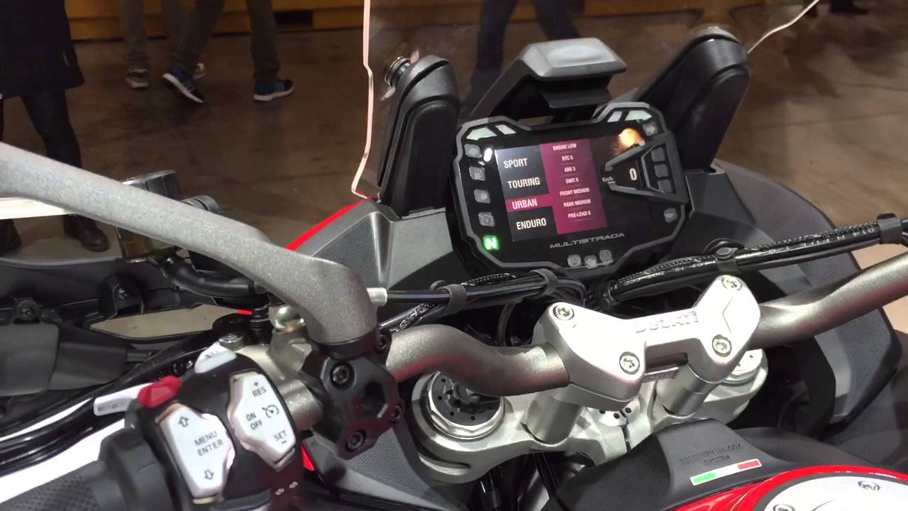 Ducari MULTISTRADA Enduro display @ EICMA 2015 - YouTube