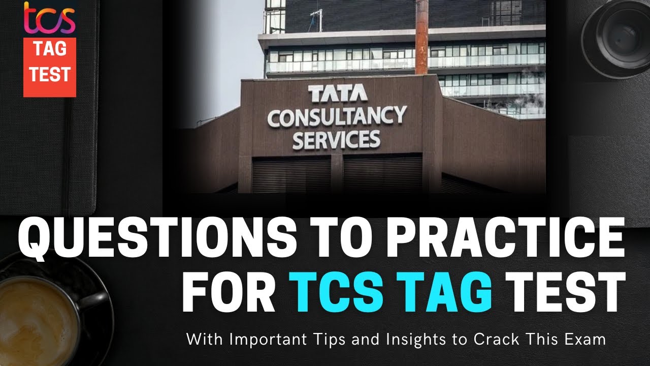 🔥 Most Important Questions for TCS TAG TEST💯 | How To Prepare for TCS ...