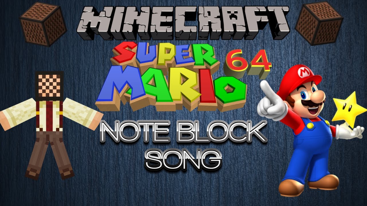 Super Mario 64 - Minecraft Note Block Song - YouTube