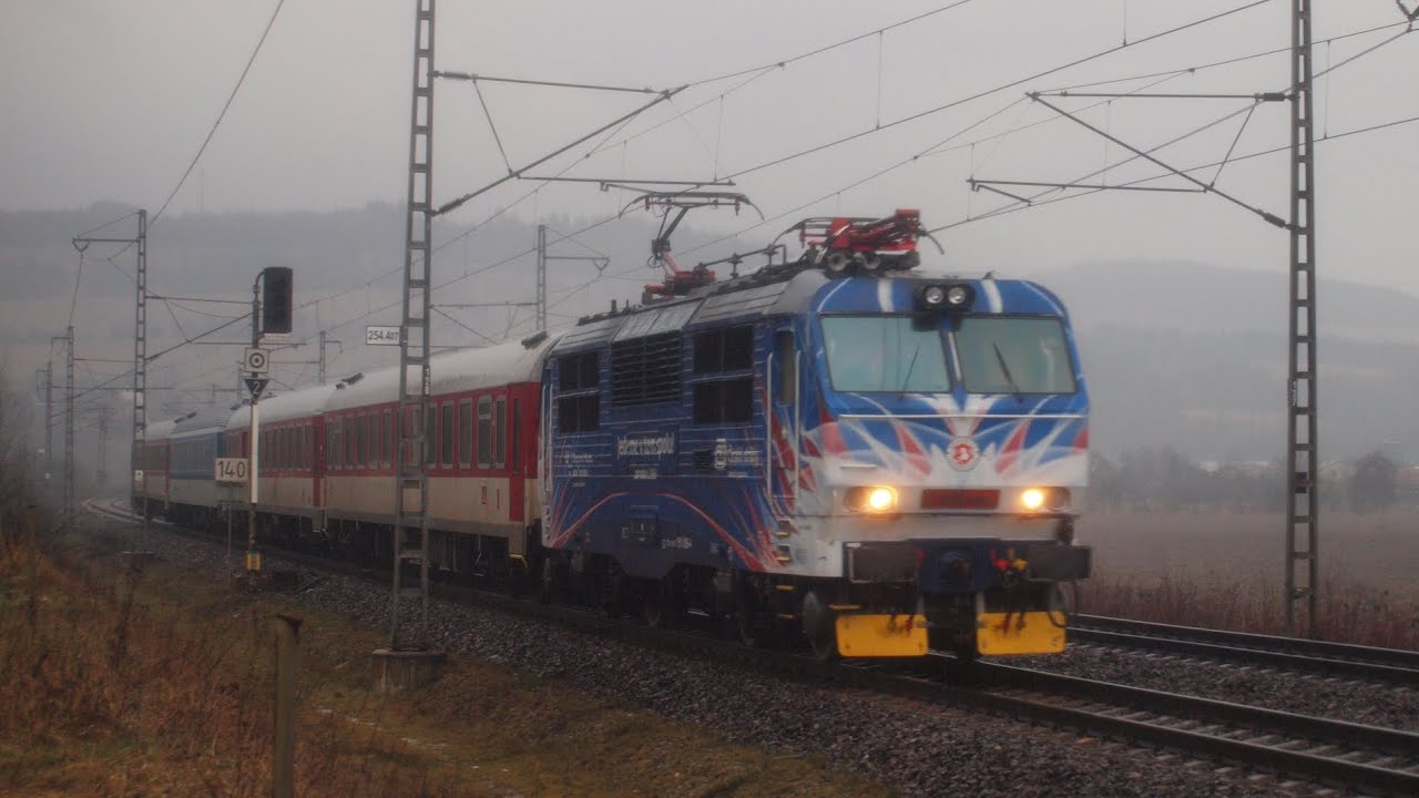 E499 2006 " Pernerovka" na R344 u stanice Brodno 14.3.23 - YouTube