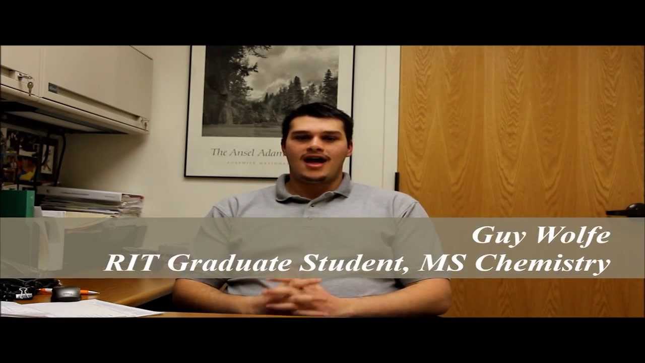 Rochester Institute of Technology - Graduate Ambassador Guy Wolfe - YouTube