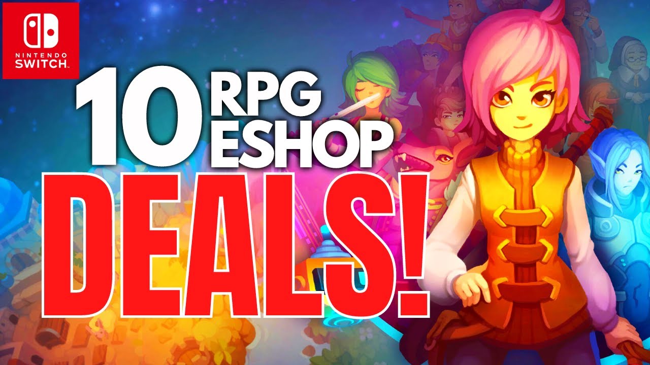 TOP 10 RPG Eshop Deals Worth Buying - Nintendo Switch Eshop Sale! - YouTube
