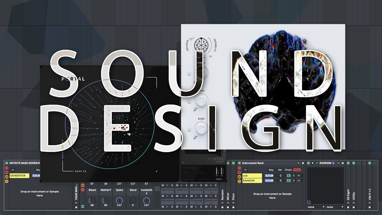 RANDOM + PORTAL = 🤯 Sound Design sesh in Ableton Live - YouTube