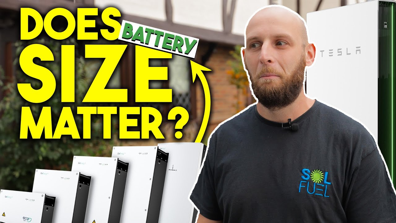 Battery Storage 101 Does Size Really Matter? UK Renewable Energy. - YouTube