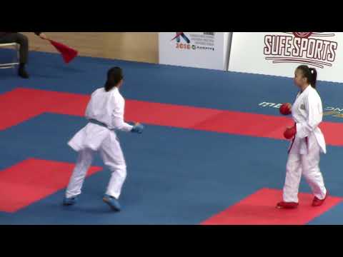 Series A Shanghai 2018 -50kg Zhangbyrbay Moldir (Kazakhstan) vs Sukatendel Srunita Sari (Indonesia)